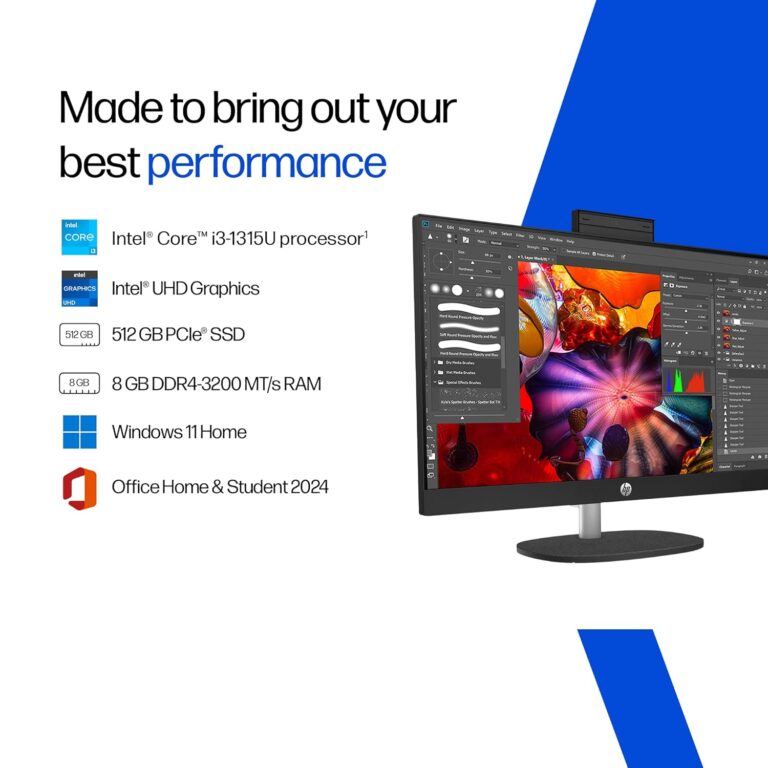 HP AIO, 13th Gen Intel Core i3-1315U – Compu Crafts